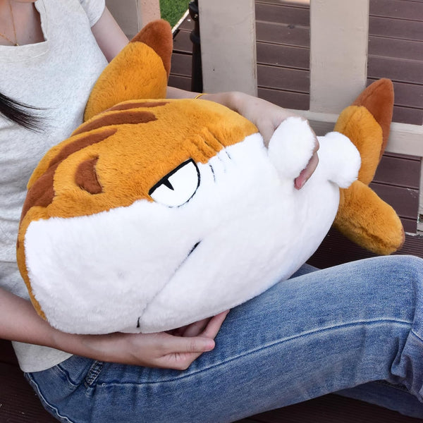 Shark Kitty Shark Cat Plush Doll - Big Orange Shark Cat 70cm - Otaku ...