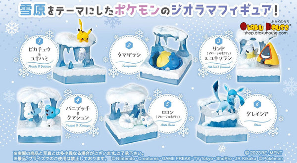 Re-Ment - Pokemon World 3 - Frozen Snow Field - Otaku House USA