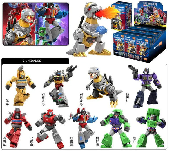 Transformers Blokees Figures - Galaxy Version 02 - SOS (Box of 9 ...