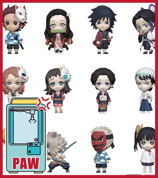 ONLINE CLAW MACHINE - Demon Slayer Chiibi Figures - Otaku House USA