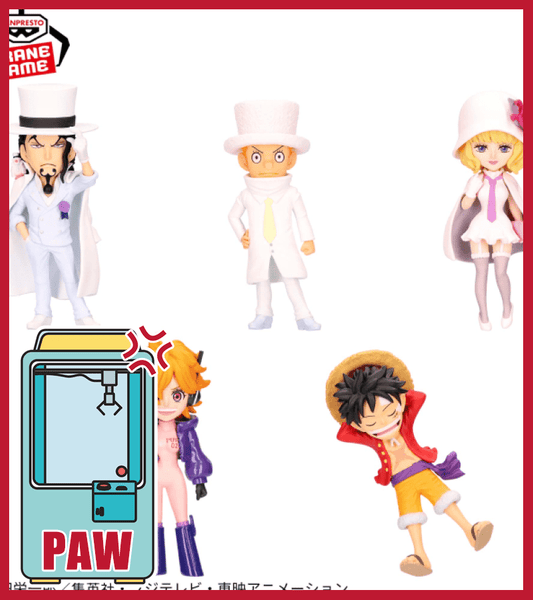 ONLINE CLAW MACHINE - Mini One Piece Banpresto Figures USA