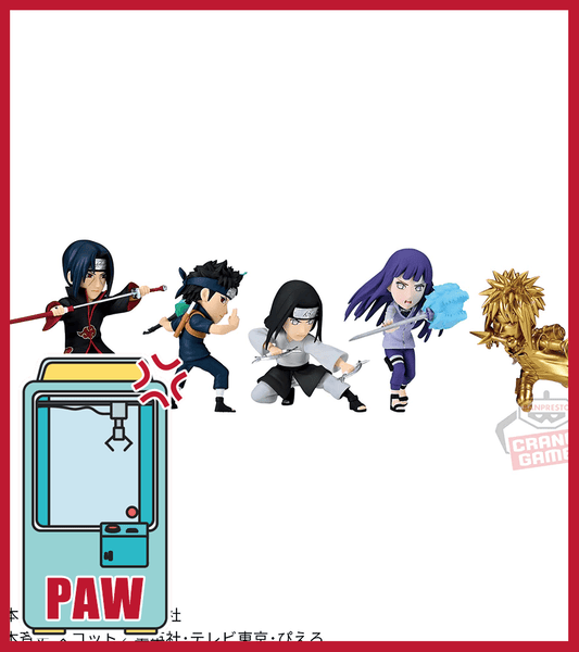 Mini Claw Machine - Naruto Mini Ninjas Battle Squad Figures Set - Otaku ...