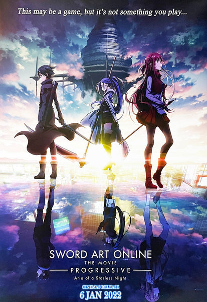 FREE GIFT - Exclusive SAO Progressive Aria of a Starless Night Poster ...