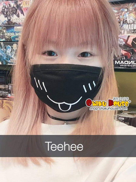 Harajuku Face Mask (Re-usable) - Teehee - Otaku House USA