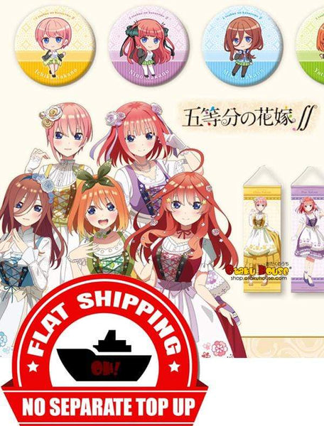 Kuji - The Quintessential Quintuplets Bride ∬ - Tin Badge and ...