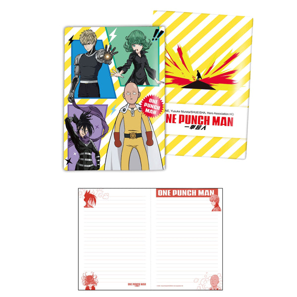 One Punch Man Heroes Notebook - Otaku House USA
